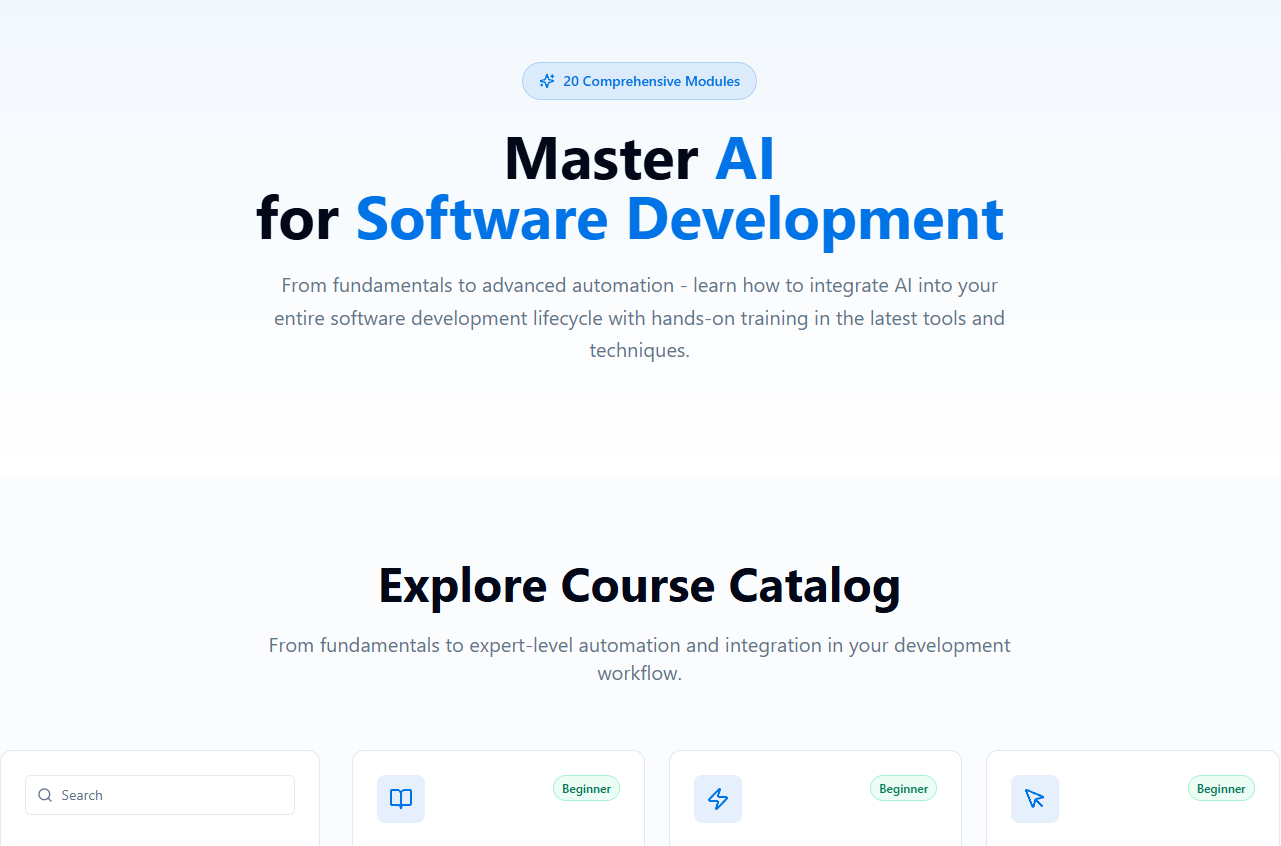 GenAI Training - Master Generative AI for Developers